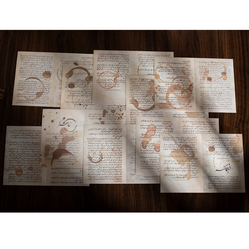 Big Size Manuscript Scrapbook Paper for Junk Journal – ViVi Stationery