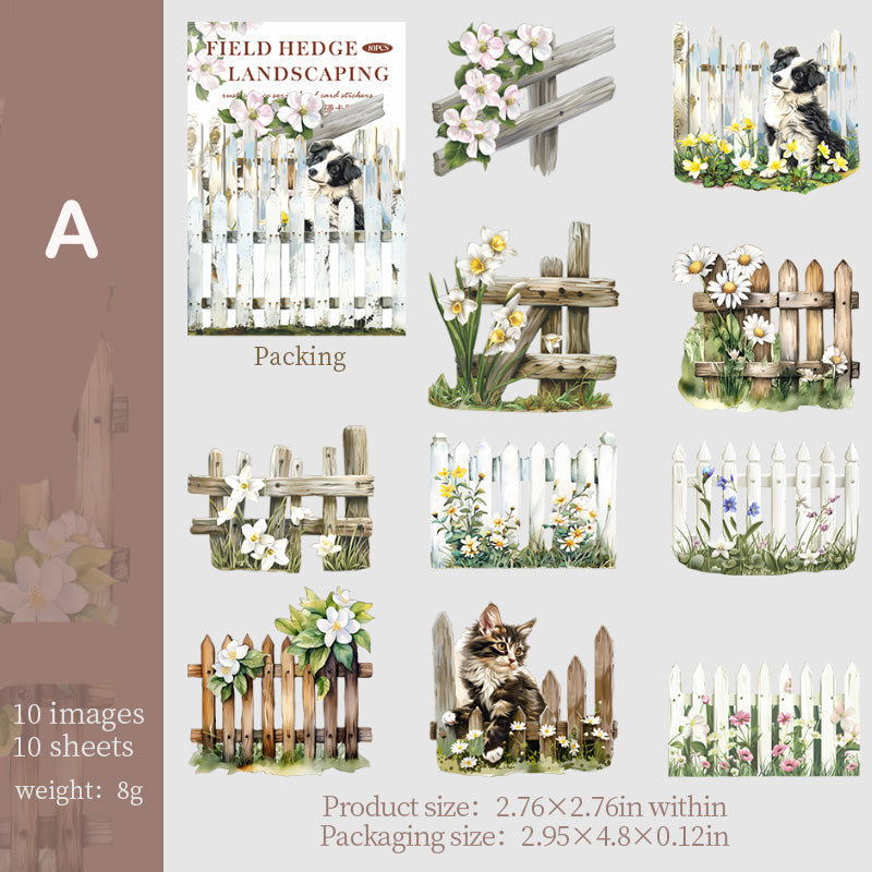 Fence Card-Like Sticker – ViVi Stationery