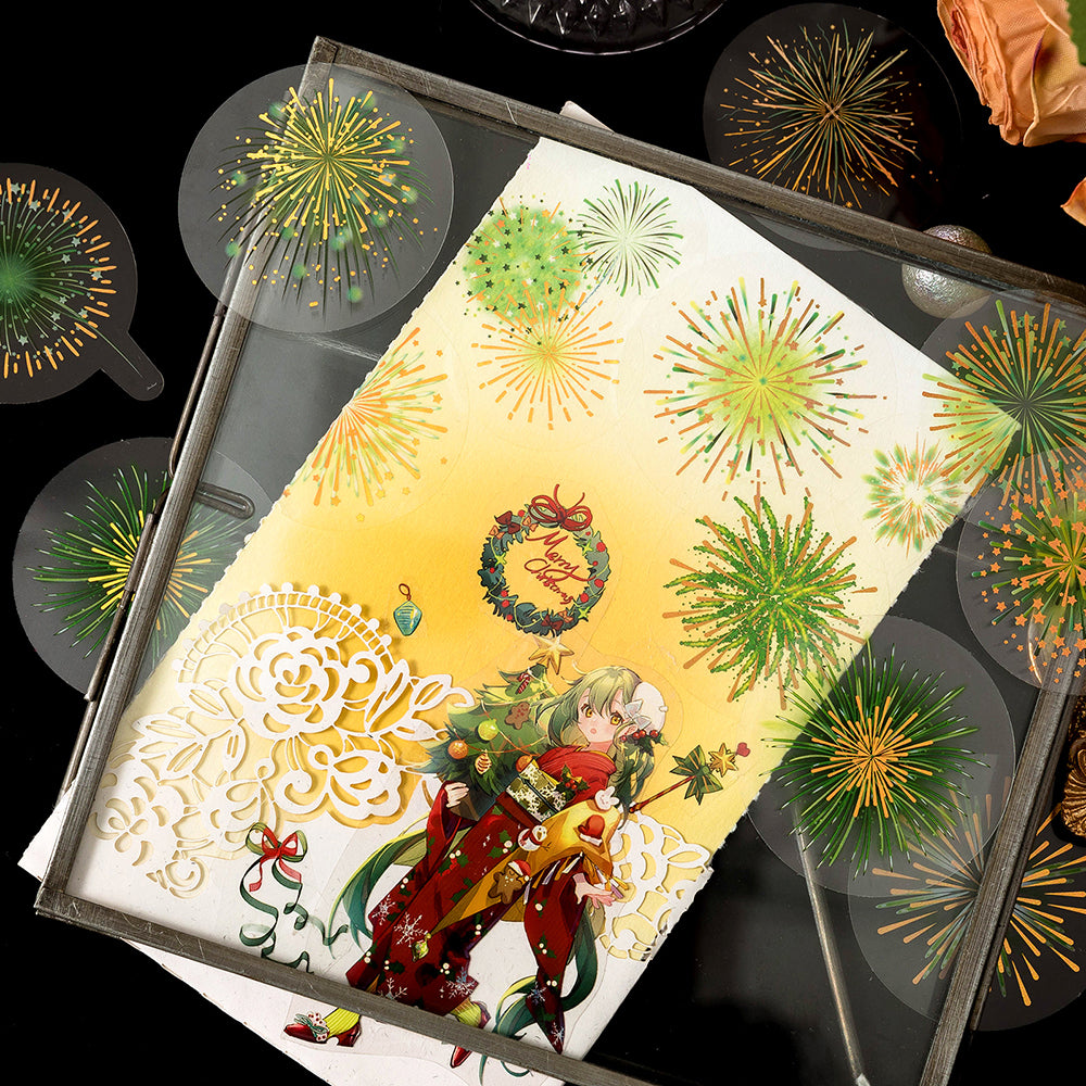 Fireworks Stickers for Scrapbooking and Card Making – ViVi Stationery