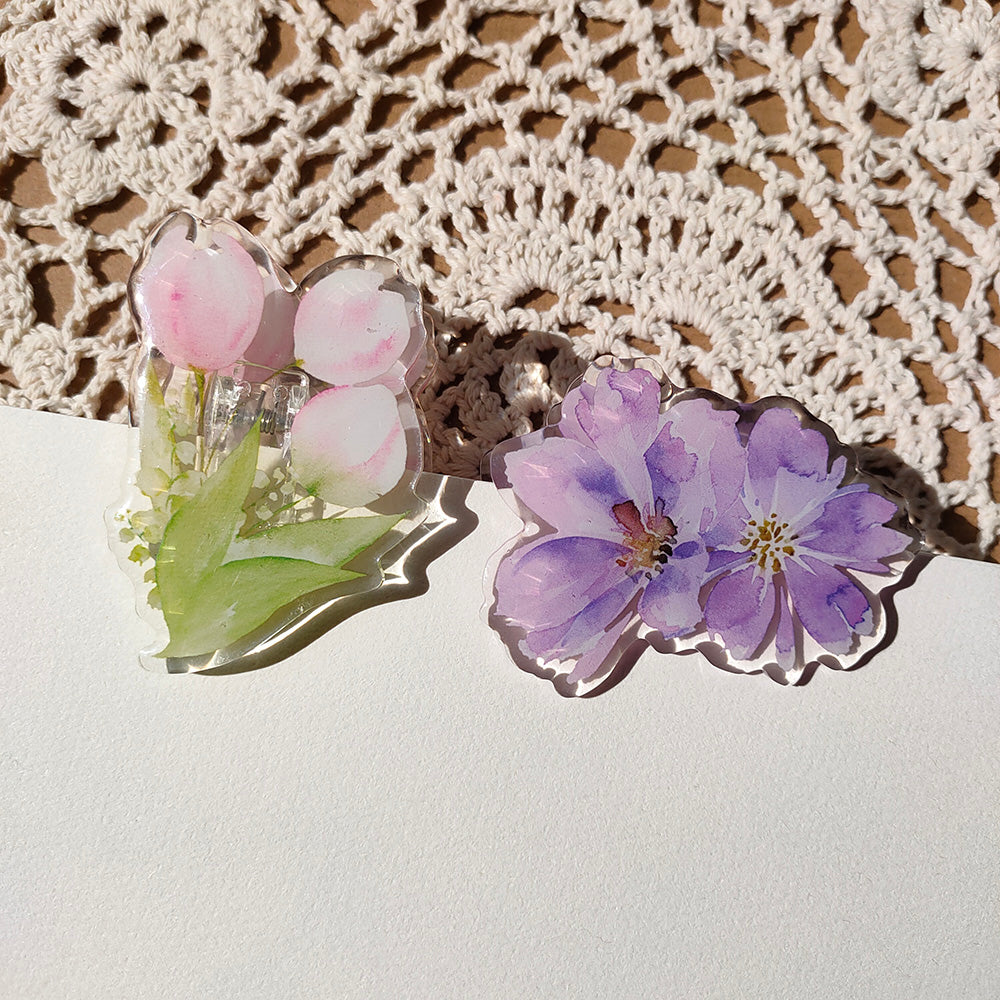 Drip Glue Acrylic Clip – ViVi Stationery
