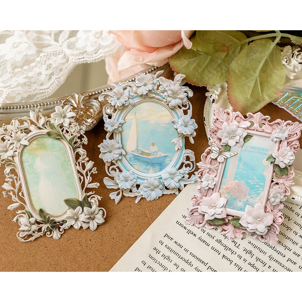 Floral Decorative Border Paper for Scrapbooking and Journaling – ViVi ...