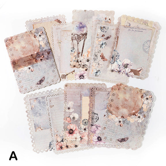 Retro Hollow Lace Papers for Scrapbooking and Junk Journal – ViVi ...