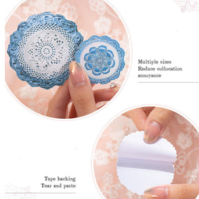 Flower Lace Hard Card Sticker – ViVi Stationery