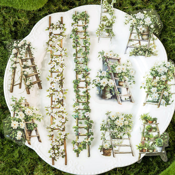 Floral Ladder Stickers – ViVi Stationery