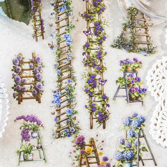 Floral Ladder Stickers – ViVi Stationery