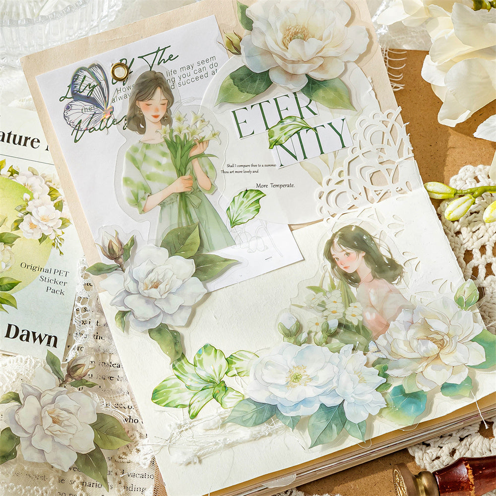 Nature Note Flower Sticker – ViVi Stationery