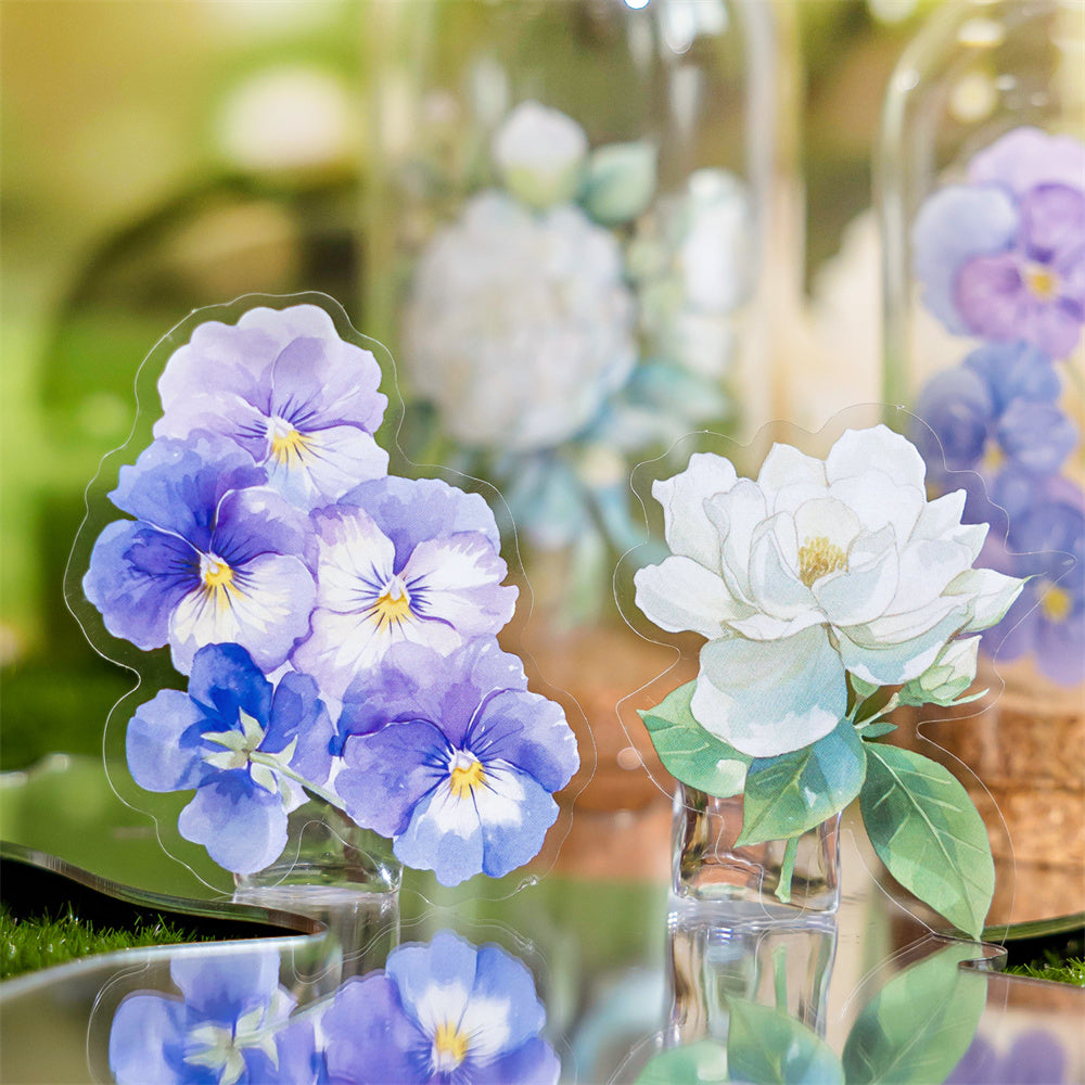 Nature Note Flower Sticker – ViVi Stationery