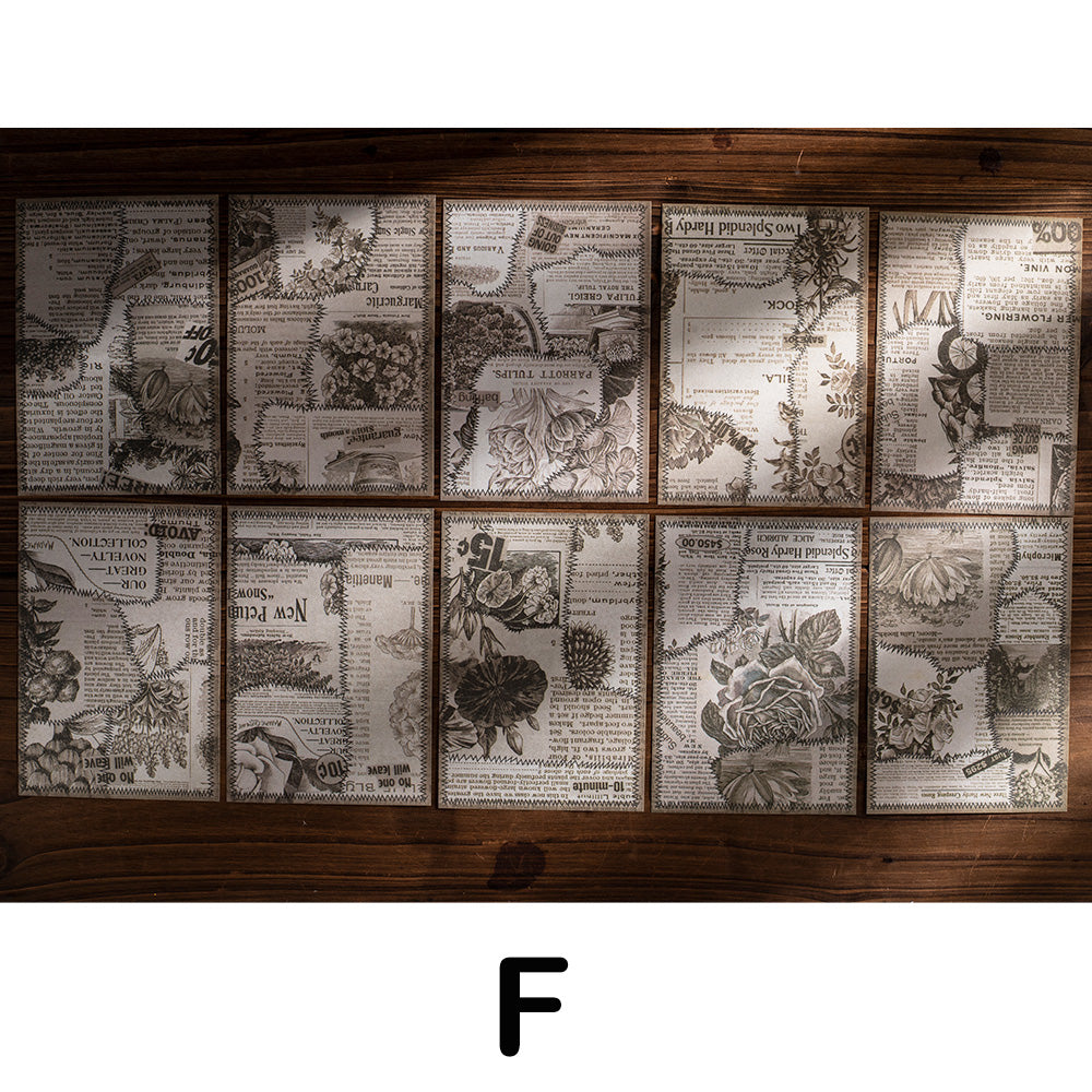 Retro Sewing Scrapbook Paper – ViVi Stationery