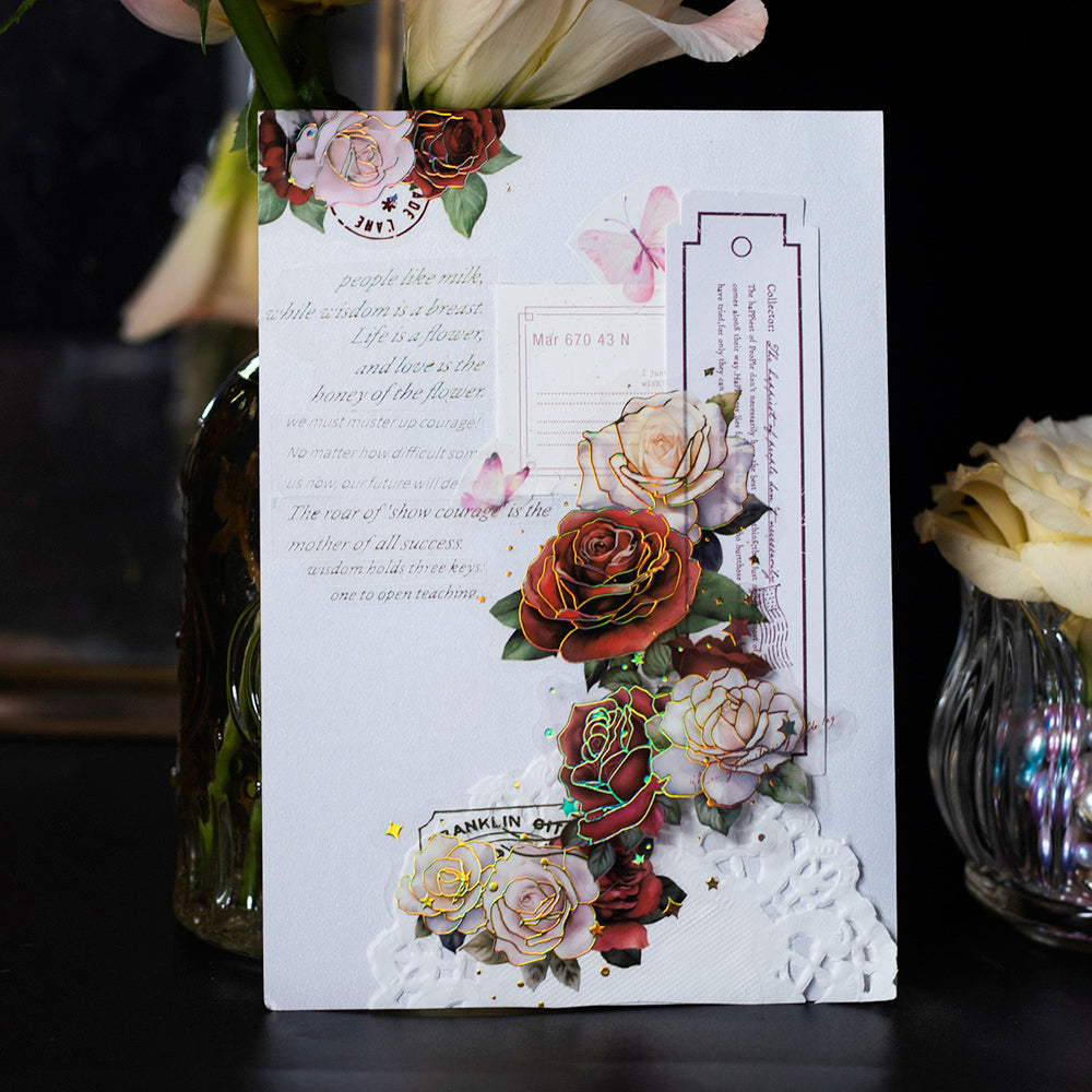 Four Season Flower Sticker for Scrapbooking and Journaling – ViVi ...