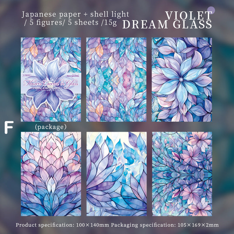 Floral Background Stickers for Scrapbooking and Art Journal – ViVi ...