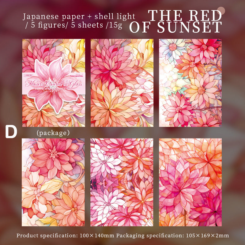 Floral Background Stickers for Scrapbooking and Art Journal – ViVi ...