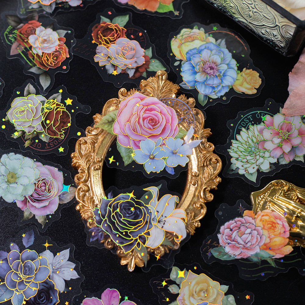 Four Season Flower Sticker for Scrapbooking and Journaling – ViVi ...