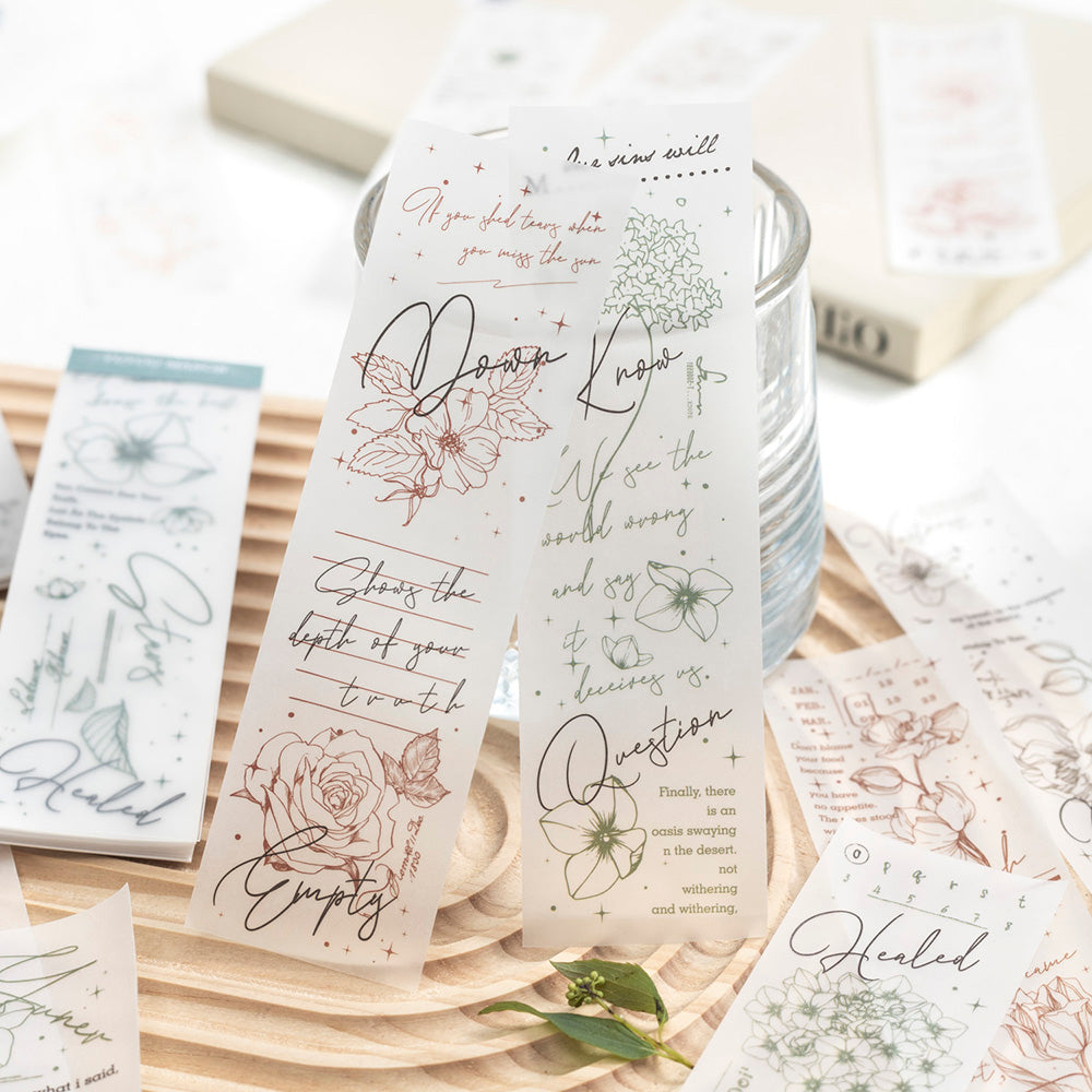 Floral Vellum Paper – ViVi Stationery