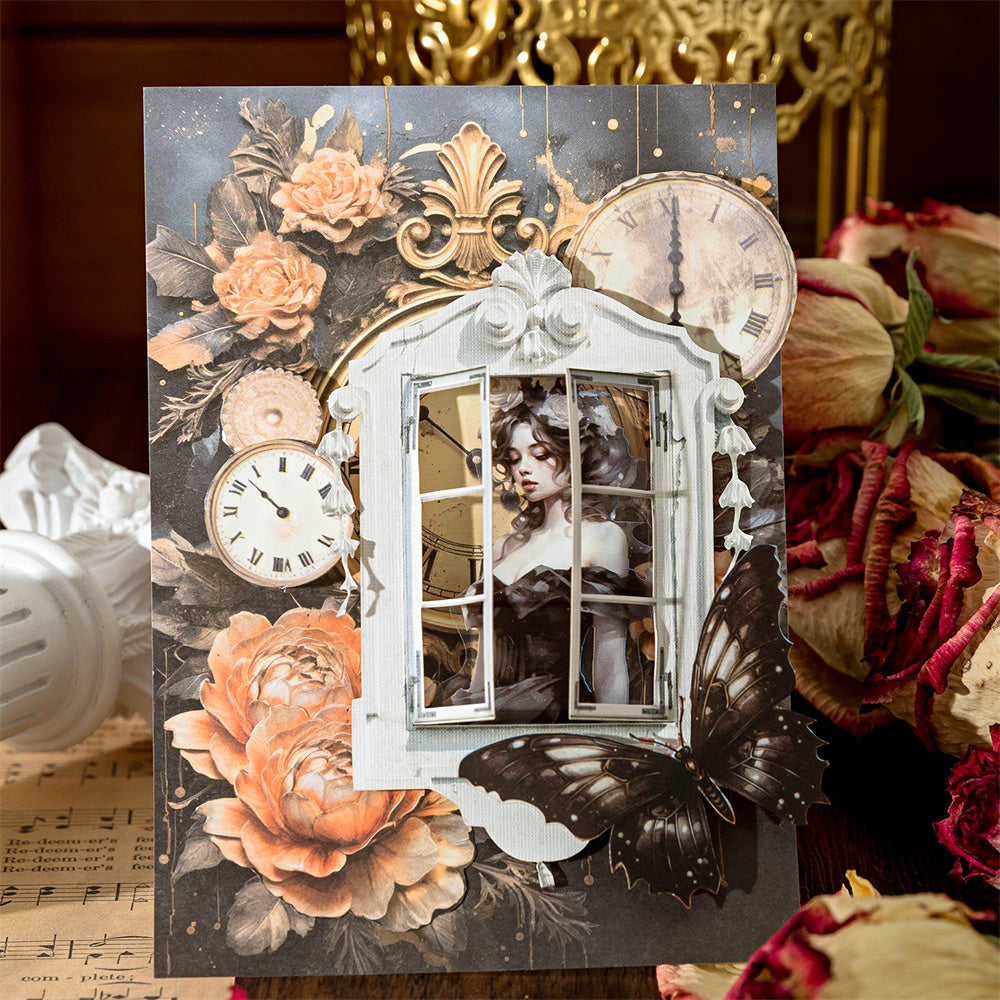 Flower Window Sticker – ViVi Stationery