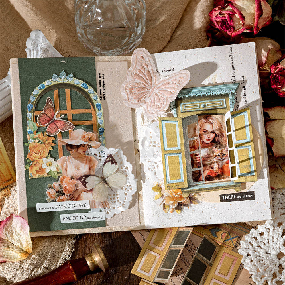 Flower Window Sticker – ViVi Stationery