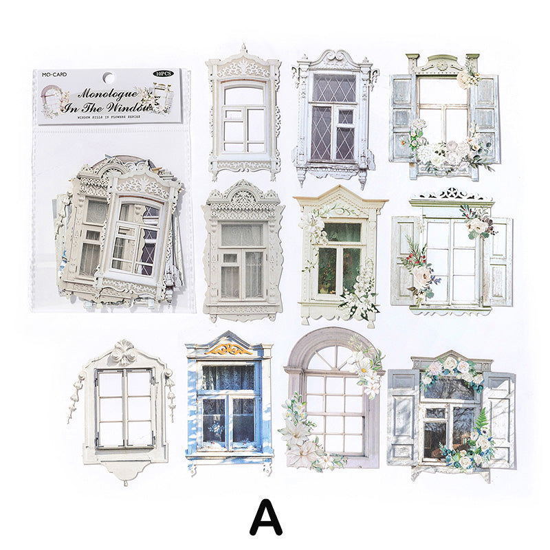 Flower Window Sticker – ViVi Stationery