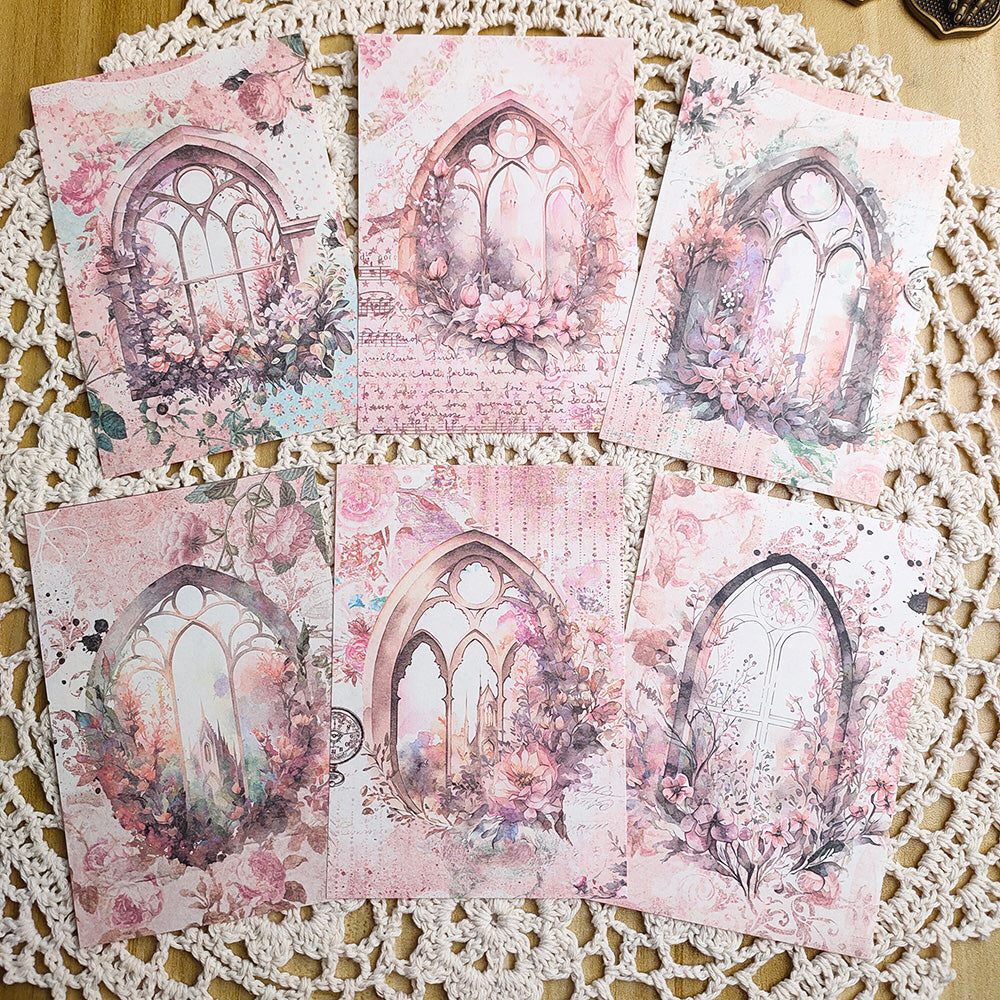 Window Theme Scrapbook Paper – ViVi Stationery