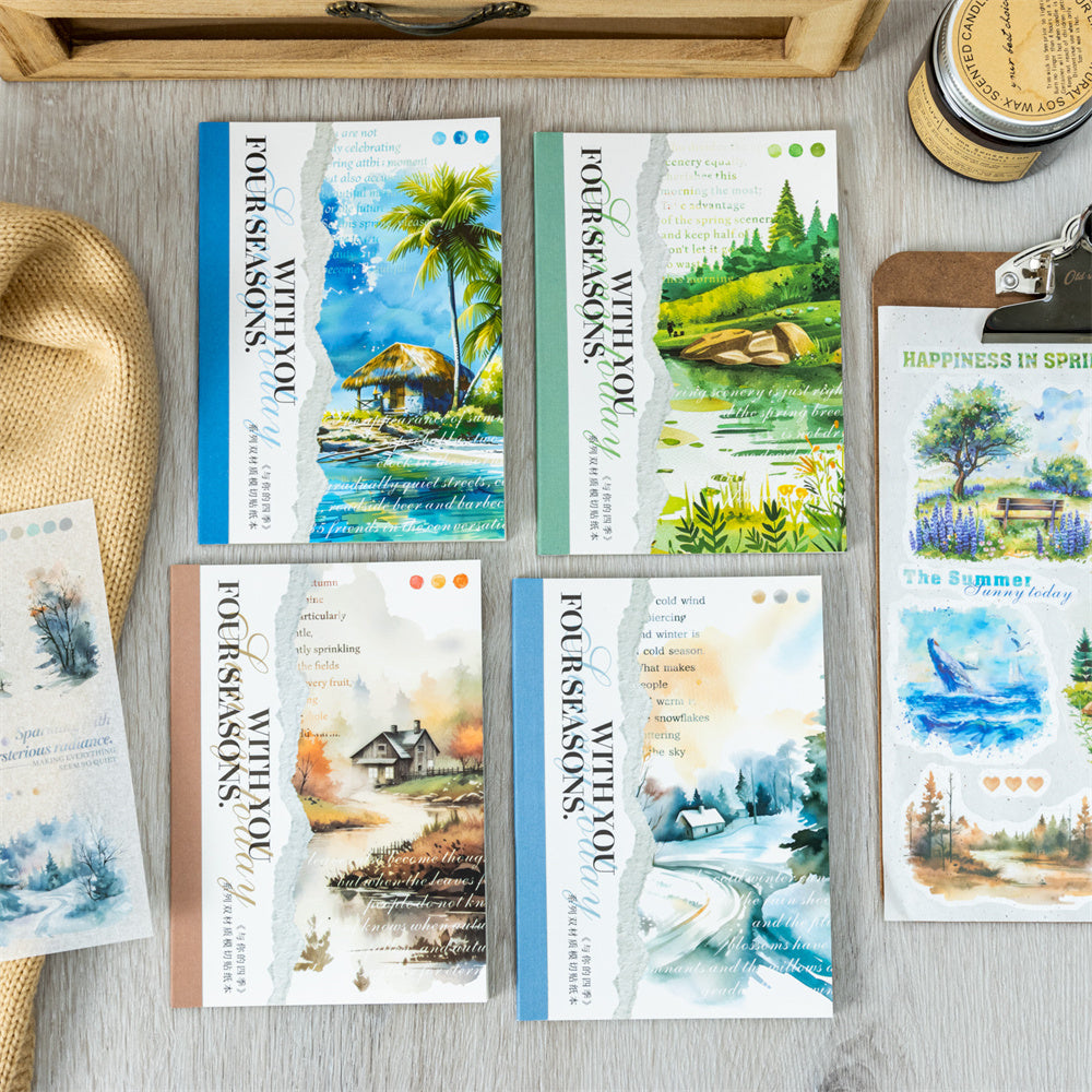 Four Seasons Sticker Book – ViVi Stationery