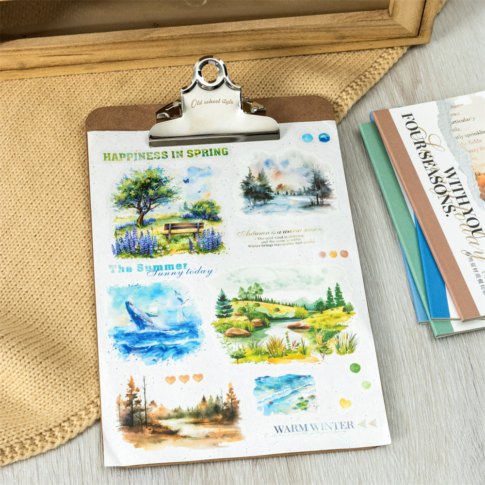 Four Seasons Sticker Book – ViVi Stationery