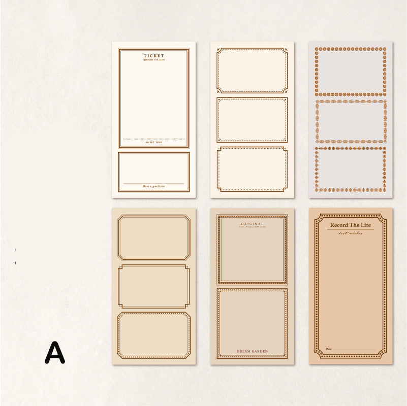 The Memory Memo Notepads For Scrapbooking and Journaling – ViVi Stationery