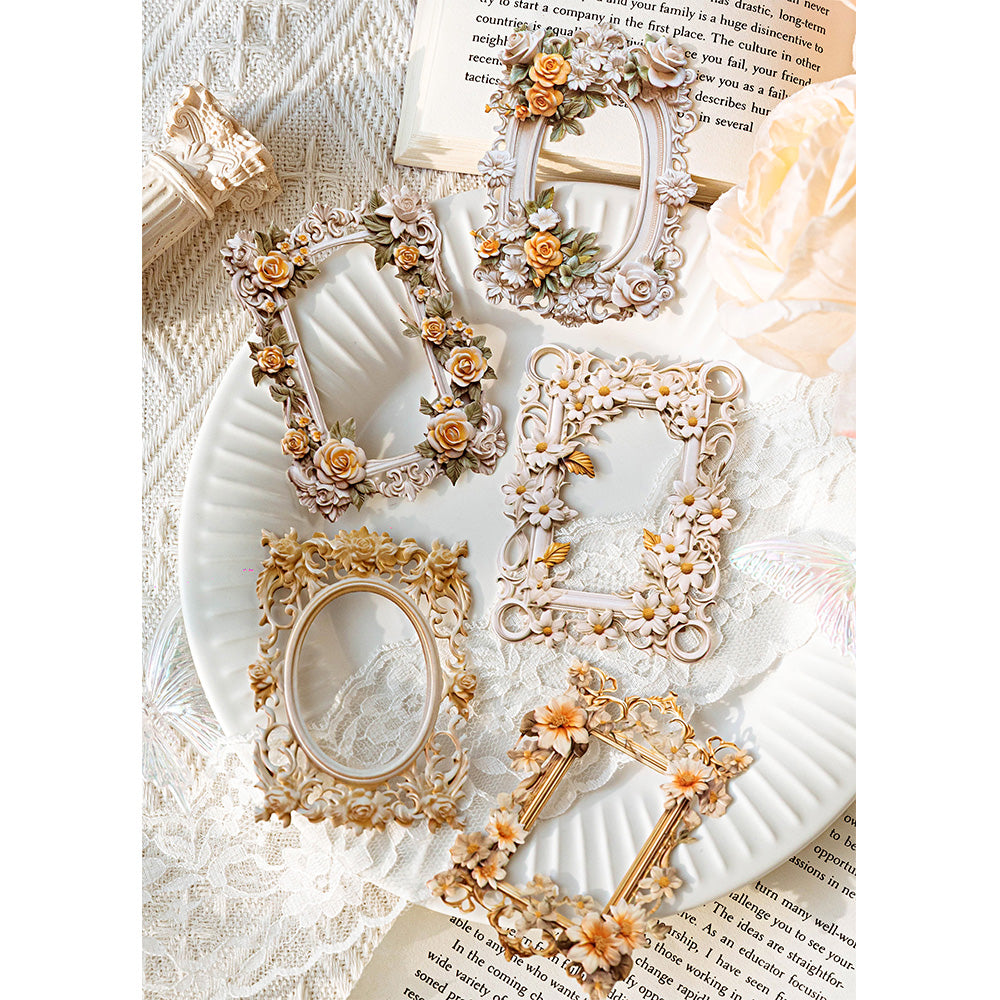 Floral Decorative Border Paper for Scrapbooking and Journaling – ViVi ...