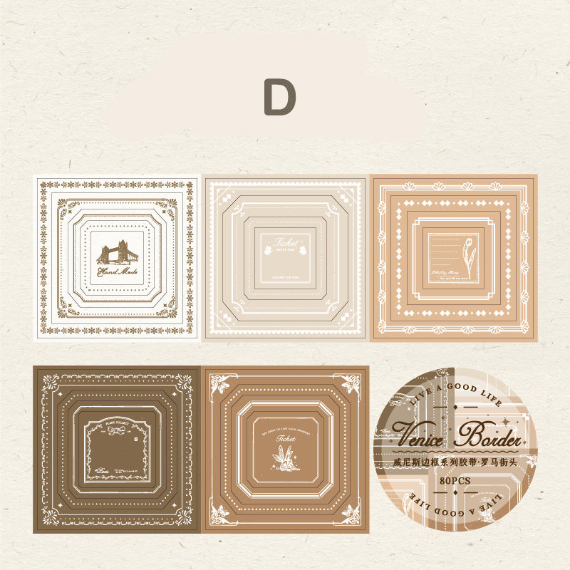 Vintage Border Tape for Scrapbooking and Card Making – ViVi Stationery