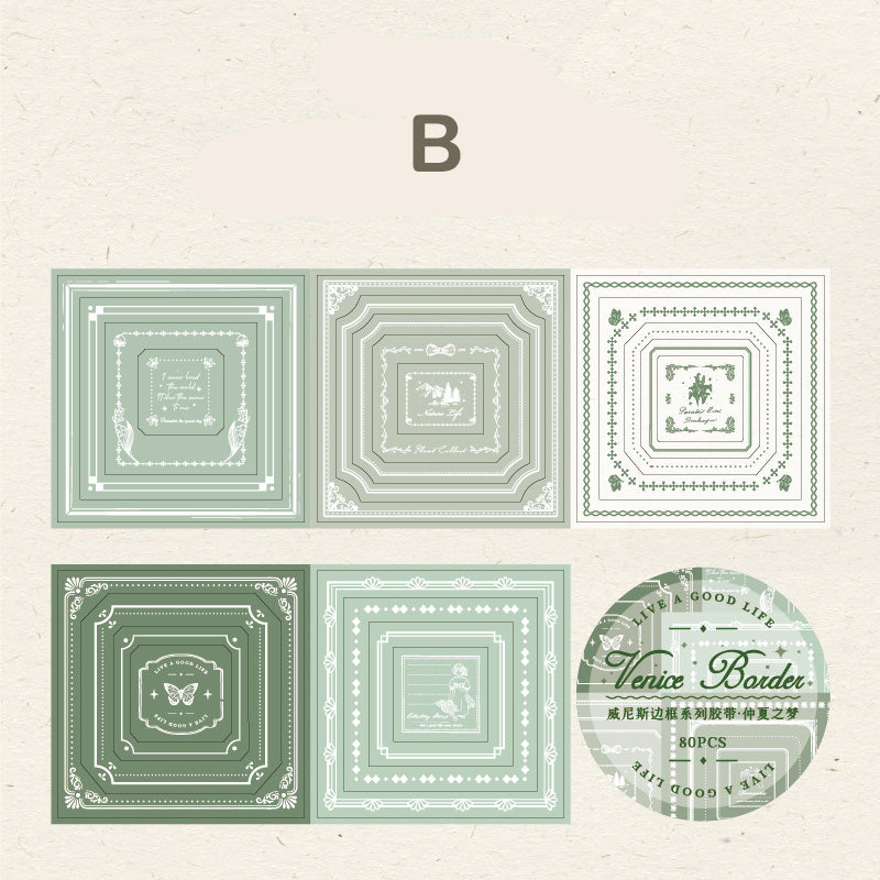 Vintage Border Tape for Scrapbooking and Card Making – ViVi Stationery