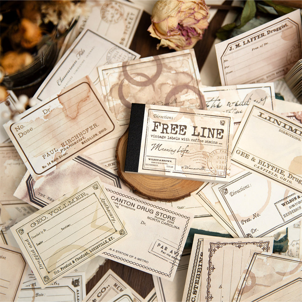 Free Line Border Notepad – ViVi Stationery