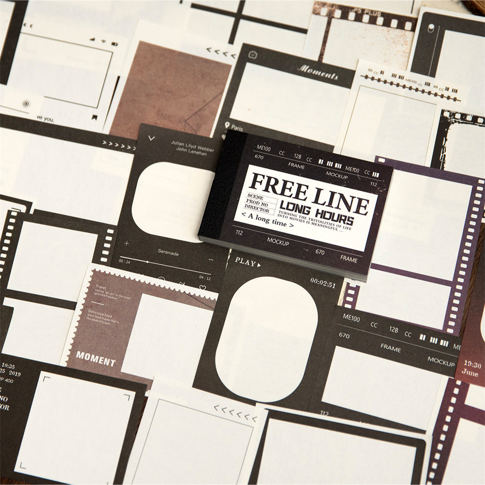 Free Line Border Notepad – ViVi Stationery