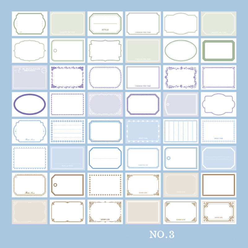 Free Line Border Notepad – ViVi Stationery