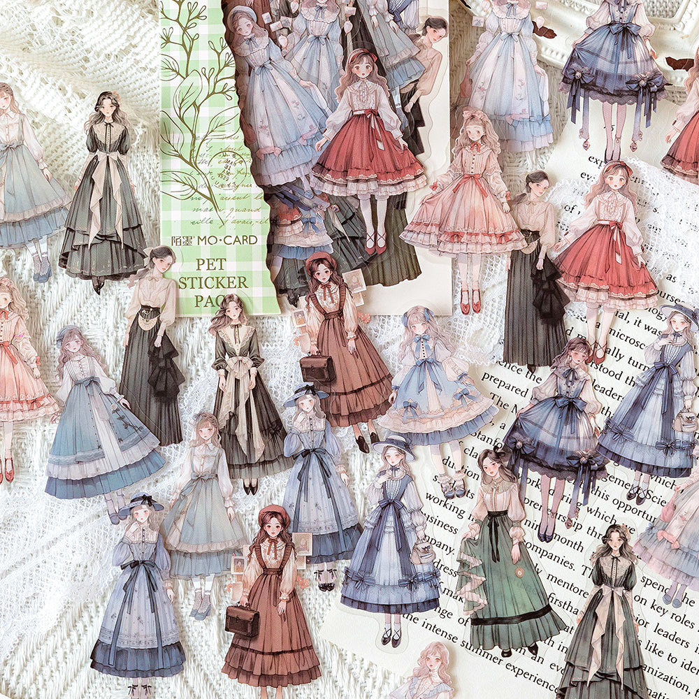 Slice of Life Girl Sticker – ViVi Stationery