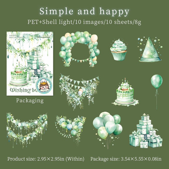 Wishing Balloon Sticker – ViVi Stationery