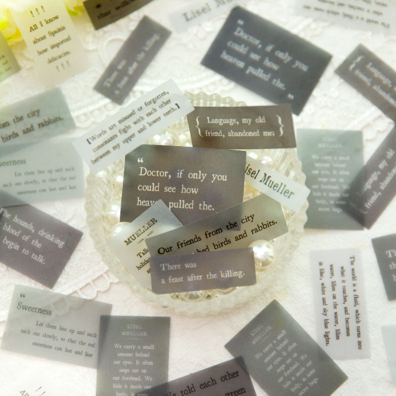 Decorative Quote Vellum Paper for Scrapbooking and Junk Journal – ViVi ...