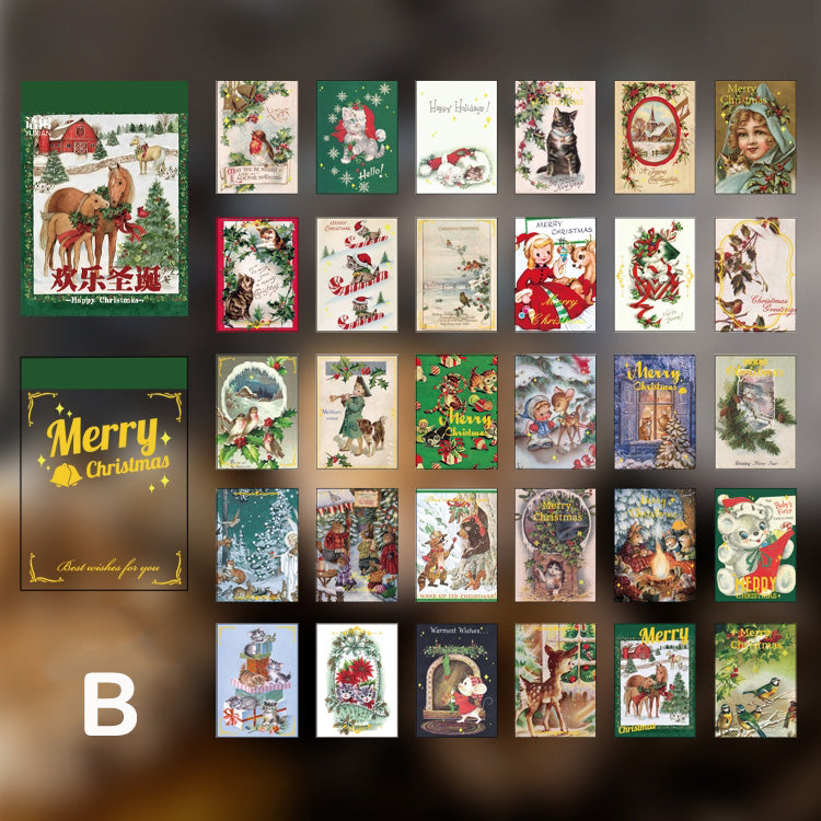 Merry Christmas Mini Sticker Book – ViVi Stationery