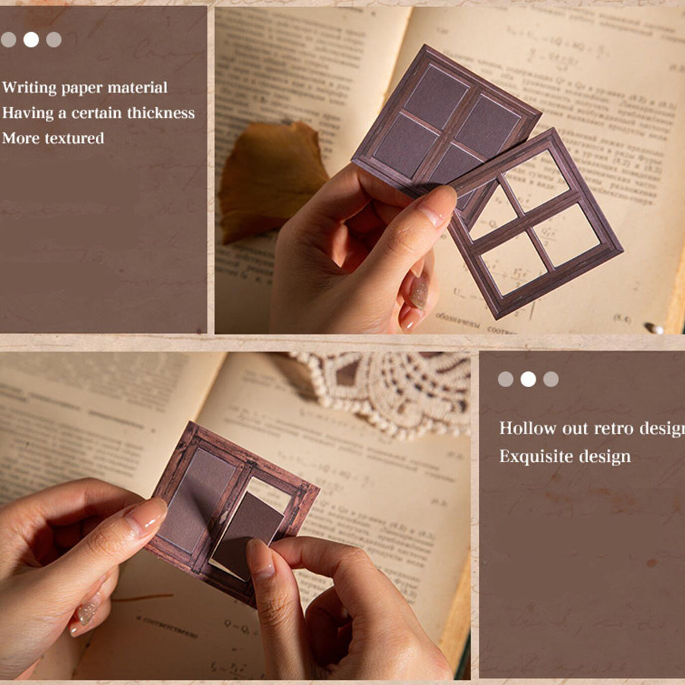 Retro Hollow Window and Door Paper for Scrapbooking and Junk Journal ...