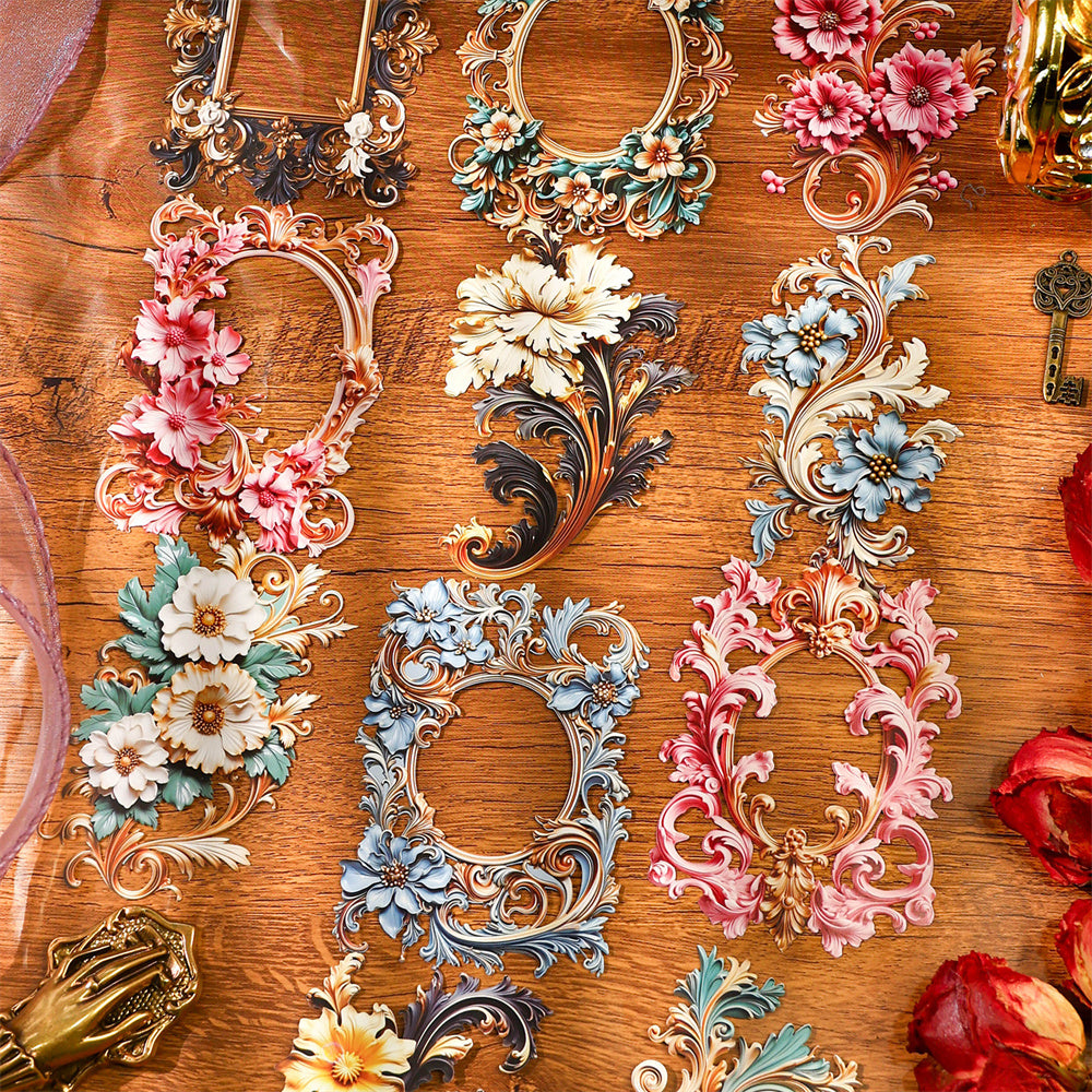 Ionic Order Floral Decorative Paper – ViVi Stationery