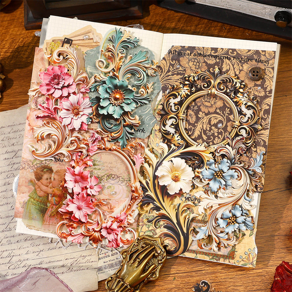 Ionic Order Floral Decorative Paper – ViVi Stationery