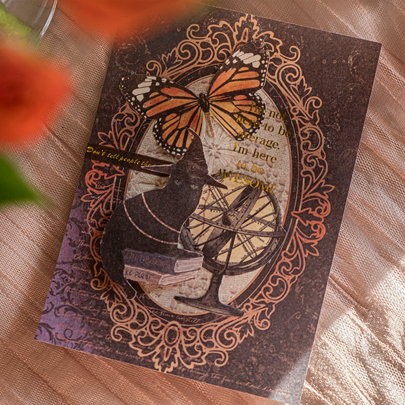 Flower Letter Scrapbook Paper – ViVi Stationery