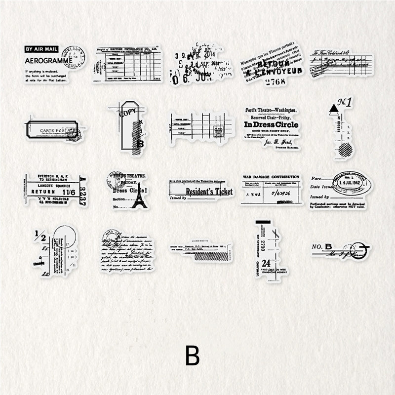 Stamp Theme Vellum Sticker for Scrapbooking and Card Making – ViVi ...