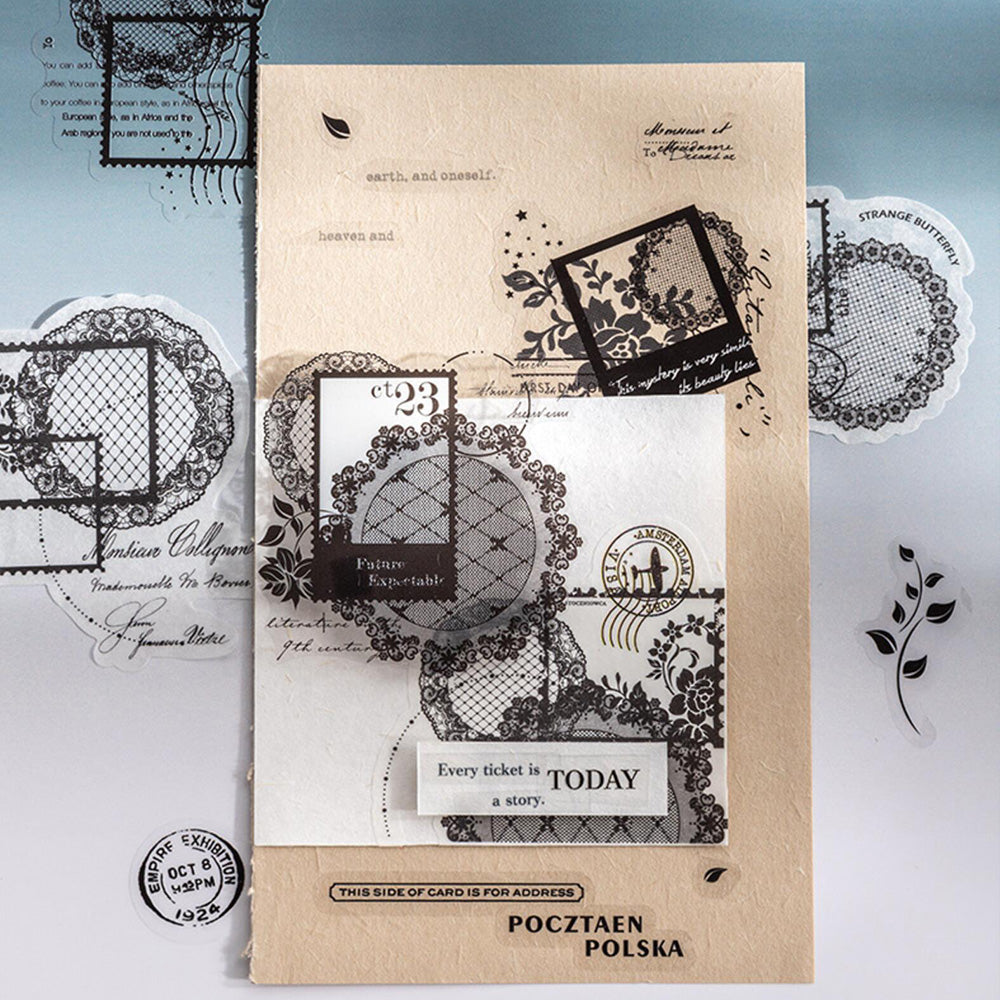Lace Collection Sticker Book – ViVi Stationery