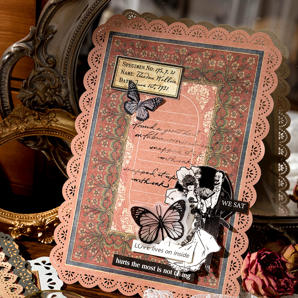 Retro Hollow Lace Papers for Scrapbooking and Junk Journal – ViVi ...