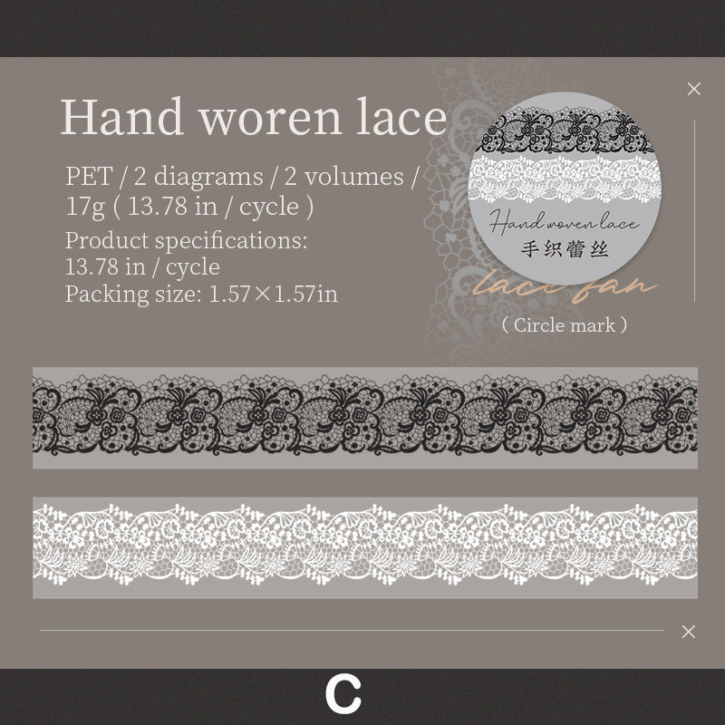 Lace PET Tape – ViVi Stationery
