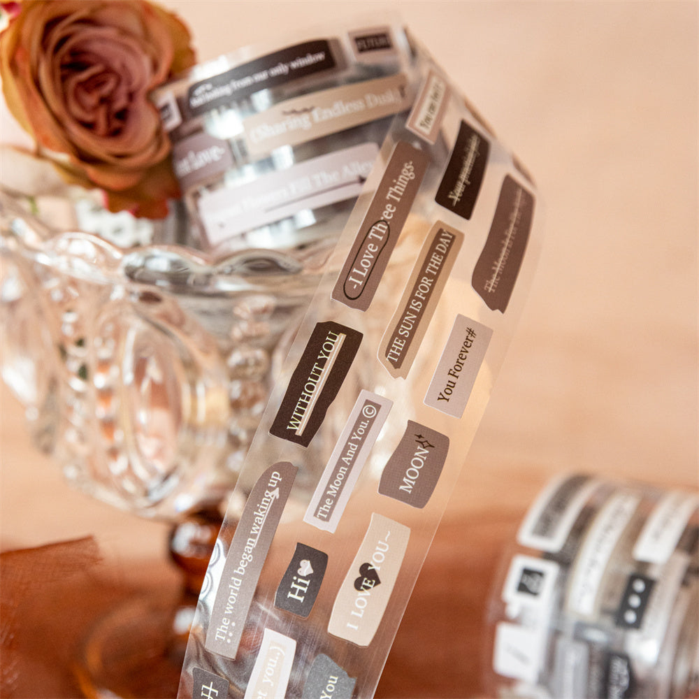 Love Letter Phrase Tape – ViVi Stationery