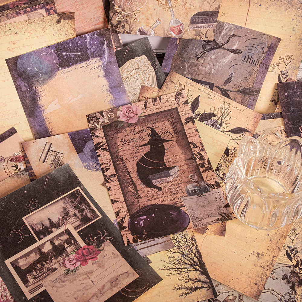 Flower Letter Scrapbook Paper – ViVi Stationery