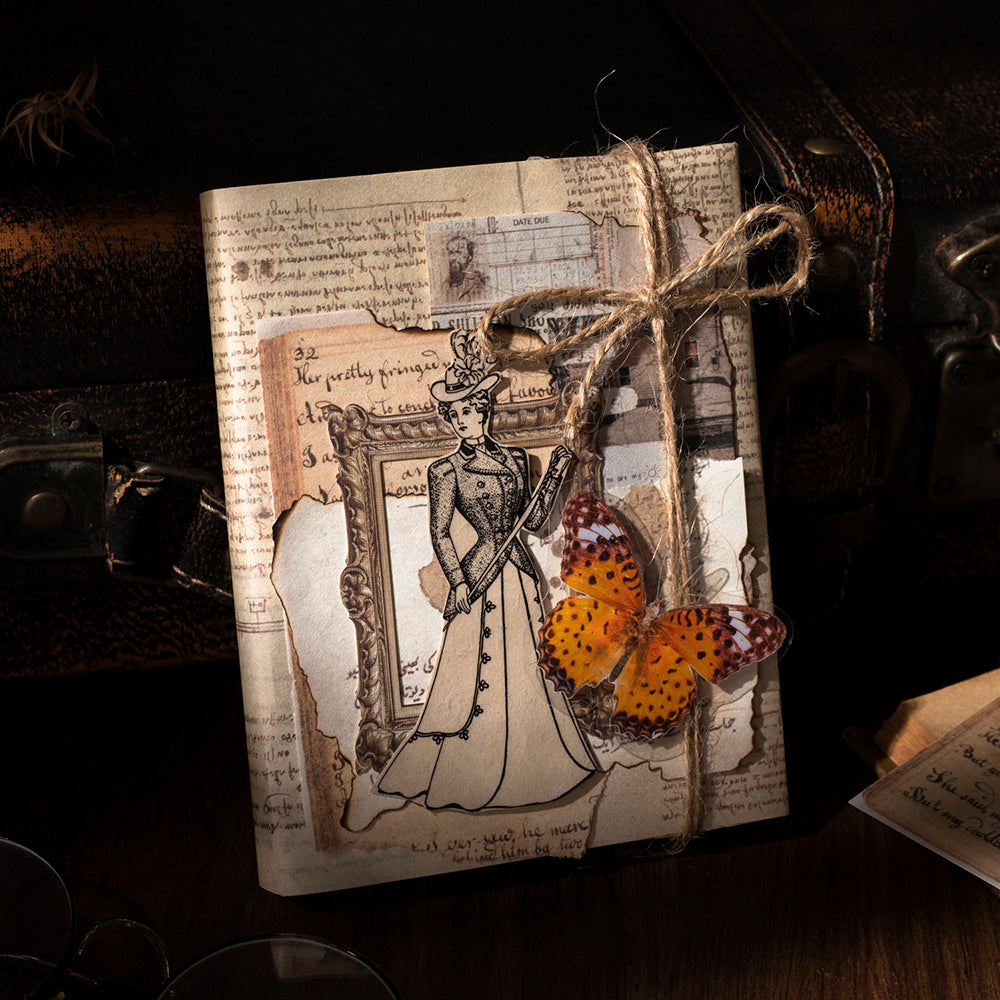 Big Size Manuscript Scrapbook Paper for Junk Journal – ViVi Stationery