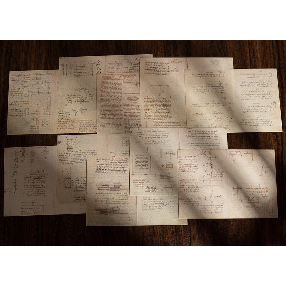 Big Size Manuscript Scrapbook Paper for Junk Journal – ViVi Stationery