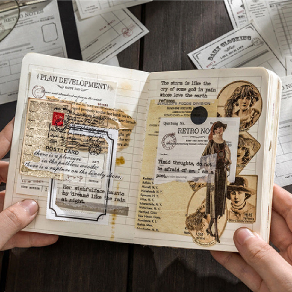 Retro Moment Notepad for Scrapbooking and Journaling – ViVi Stationery