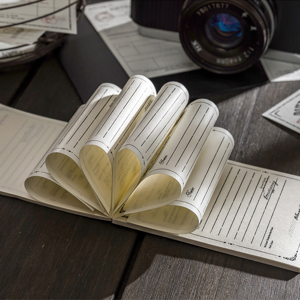 Retro Moment Notepad for Scrapbooking and Journaling – ViVi Stationery