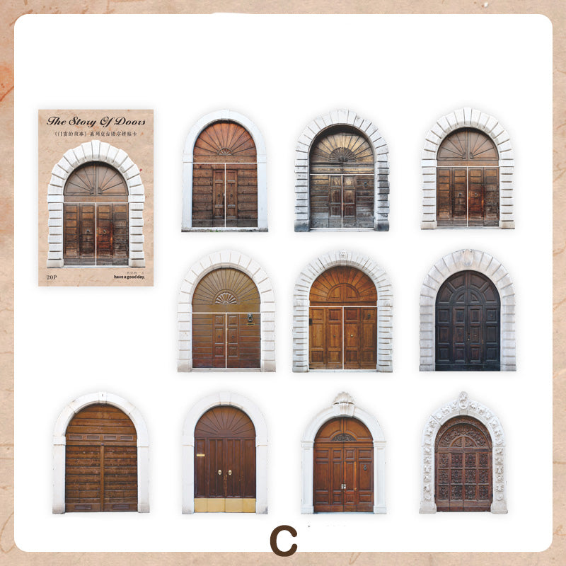 Retro Hollow Window and Door Paper for Scrapbooking and Junk Journal ...