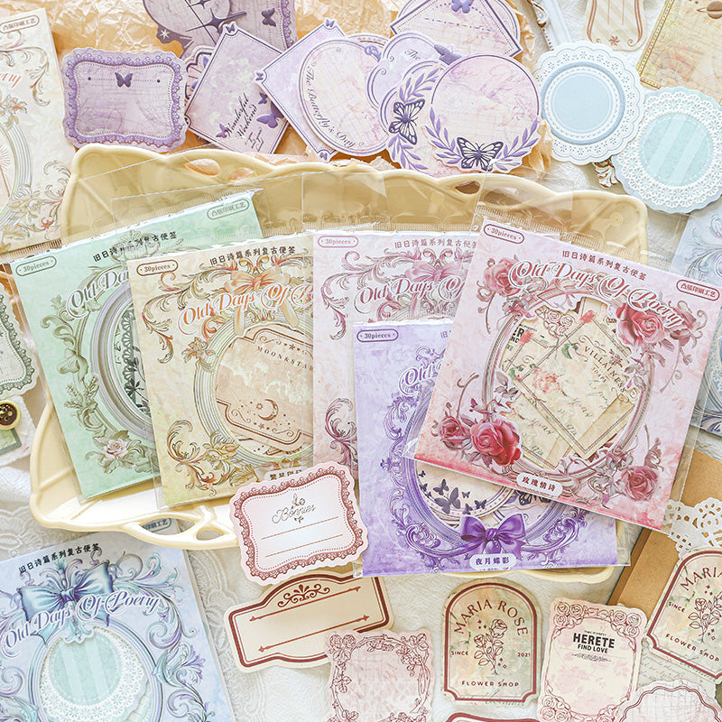 Old Poetry Decorative Paper – ViVi Stationery